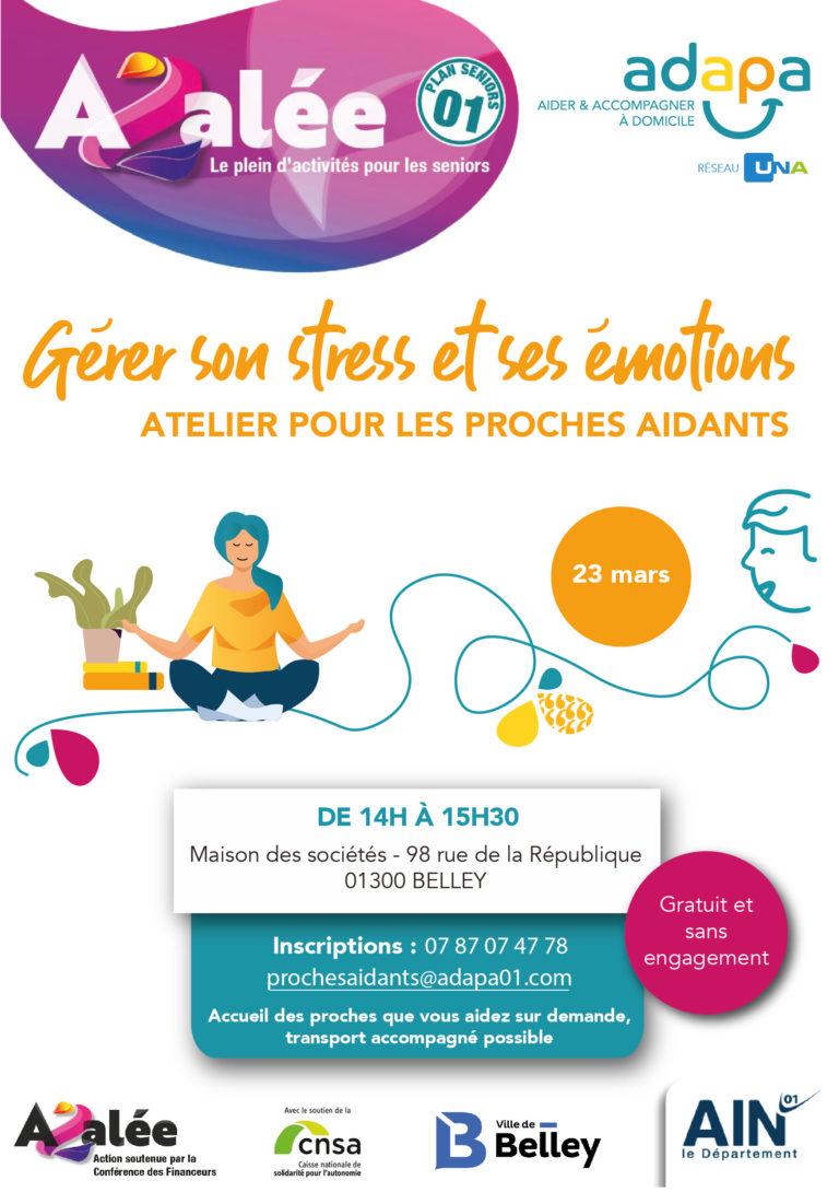 Gérer son stress et ses émotions - atelier pour les proches aidants ...